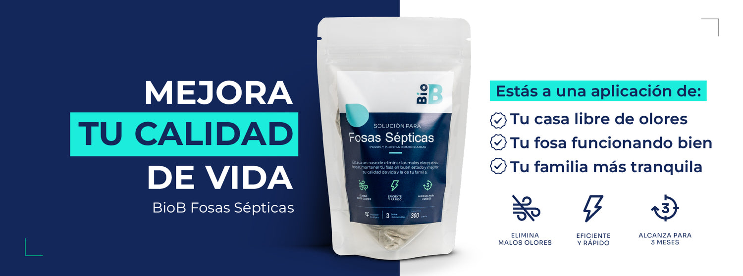 BioB - Elimina olores de tu fosa séptica